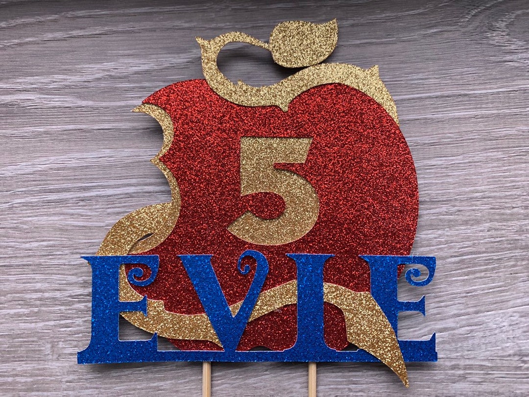 Personalized Apple Cake Topper - Etsy