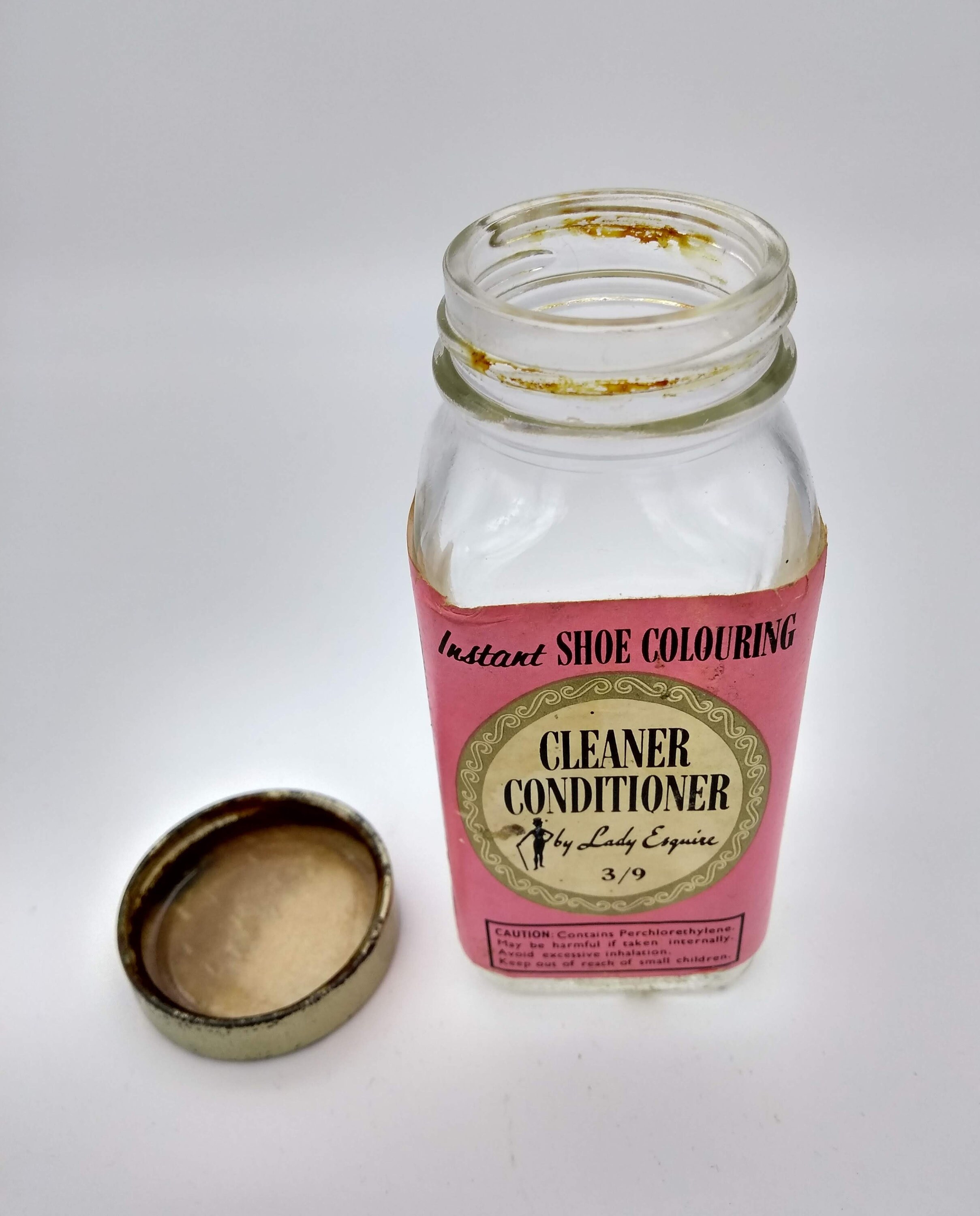 1950s SHOE CLEANER CONDITIONER, Lady Esquire Shoe Cleaner, Vintage ...
