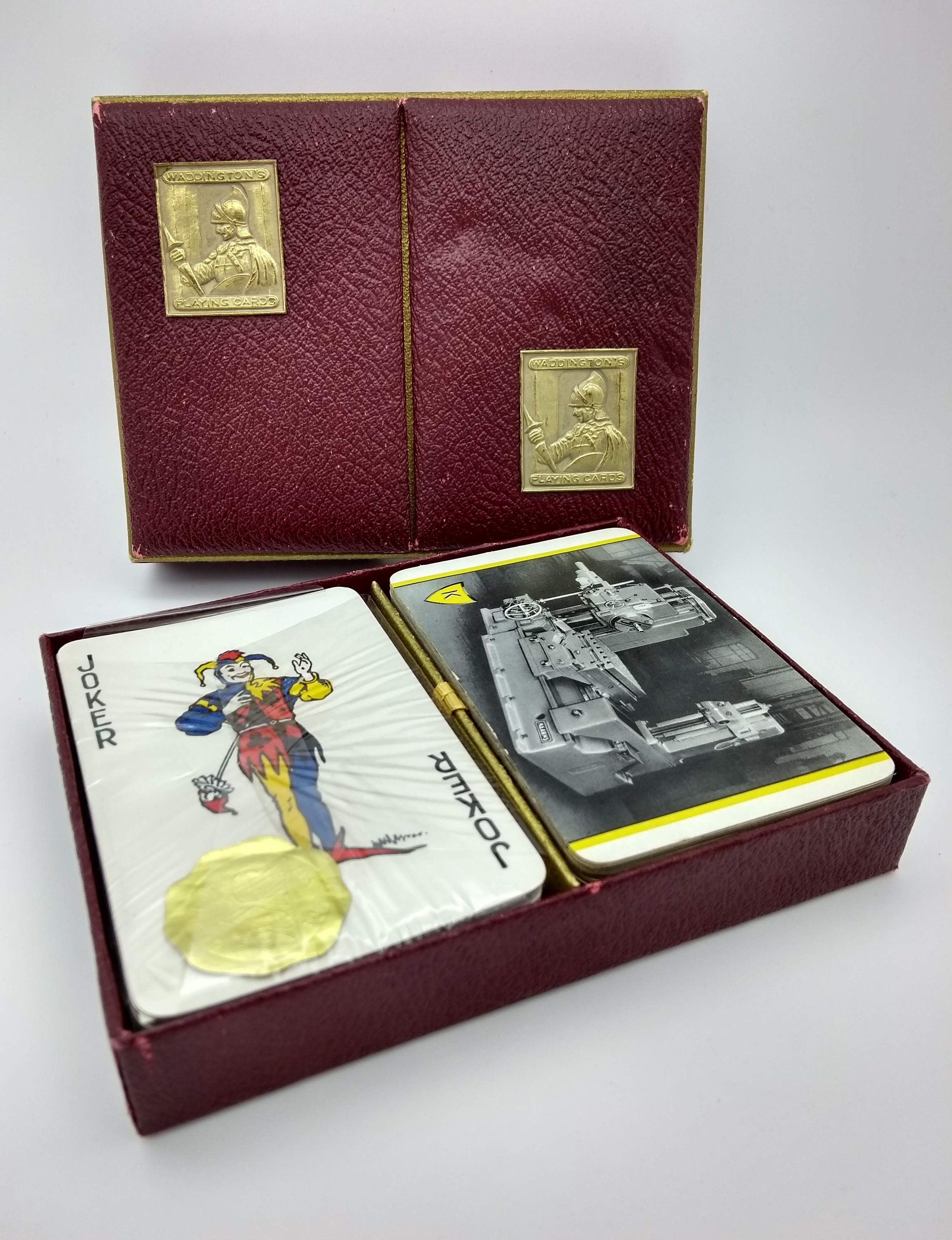 1950s WADDINGTONS PLAYING CARDS, Twin Deck Playing Cards by John ...