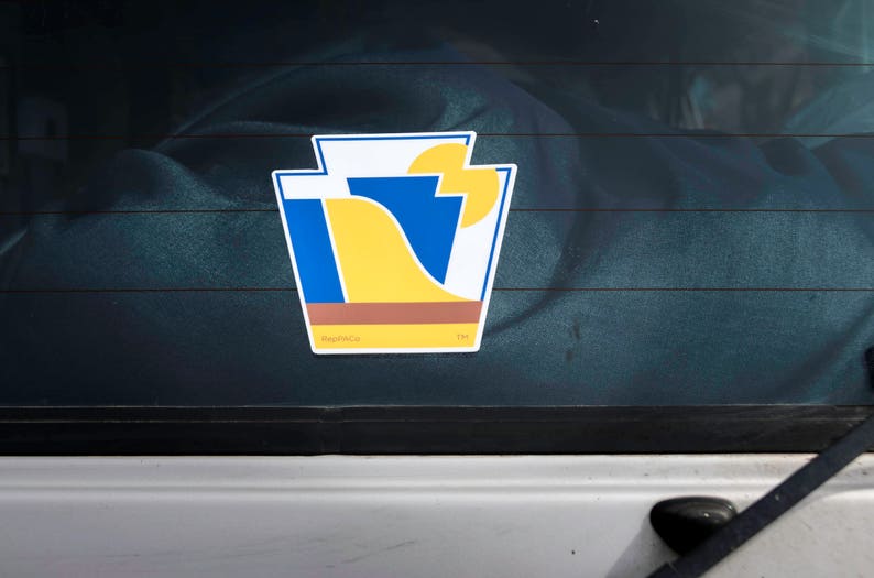Pennsylvania Sticker | Keystone Sticker | Pennsylvania Decal ...