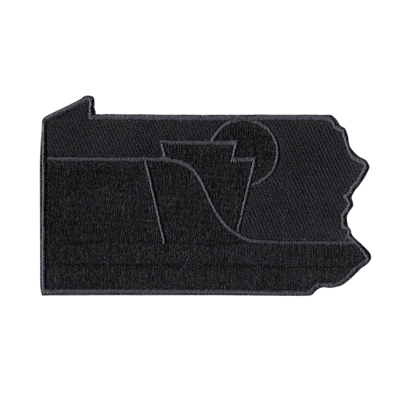 Pennsylvania Patch | PA State Patch | Iron on Patch | Black ...