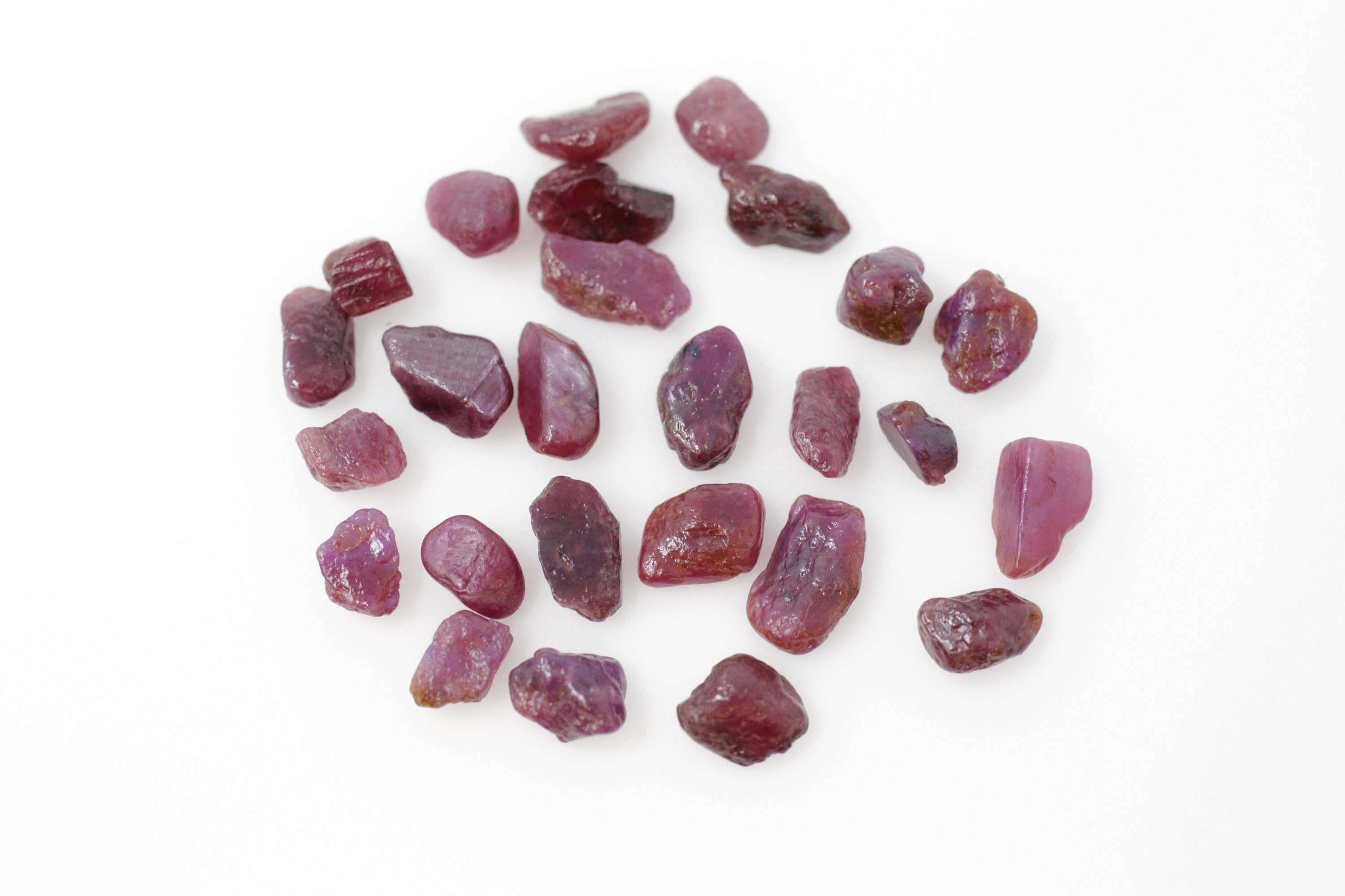 200ct/500ct/1000ct, 100% Natural Rough Ruby Lots. Most Pieces Will ...