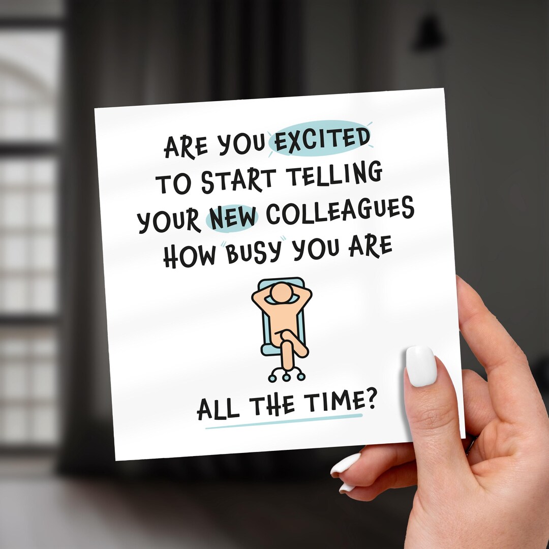 Funny New Job Card, Leaving Job Card, Rude Leaving Card, Rude New Job ...