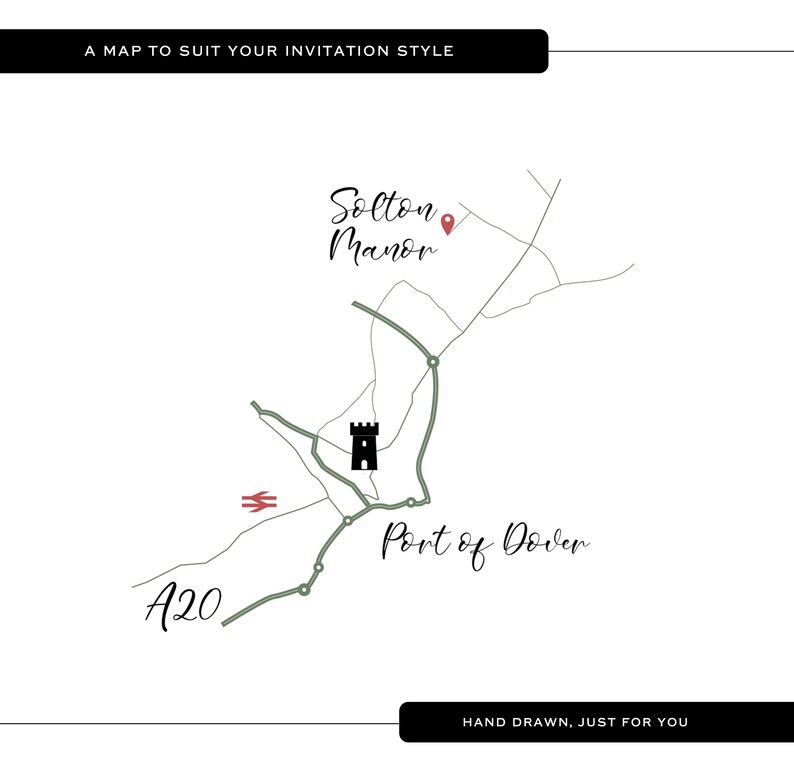 Map Redraw Design Addition | Etsy UK