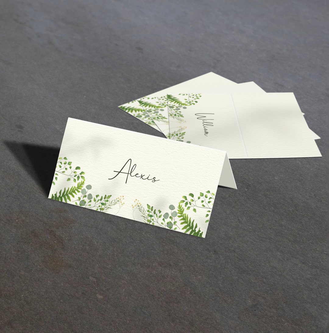 Place Card, Rustic Wedding Place Cards, Place Names, Place Cards ...