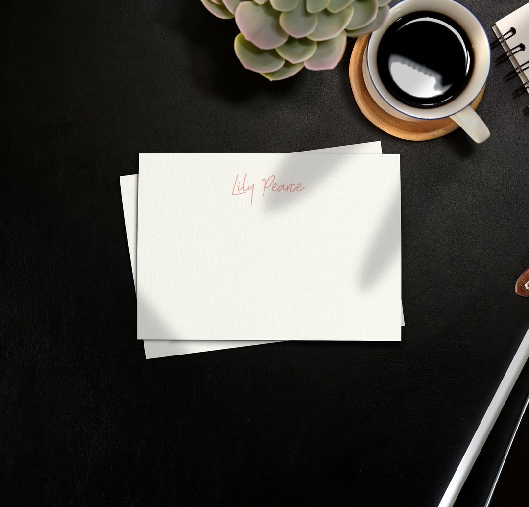 Personalised Note Cards, Notelets and Envelopes UK, Notelet Cards ...