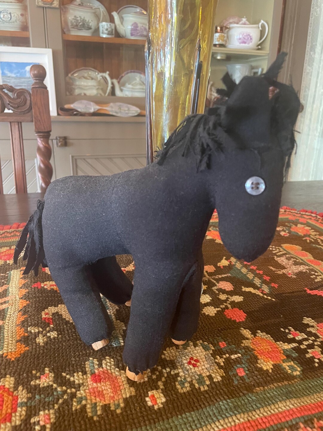 Vintage Amish Cloth Horse - Etsy