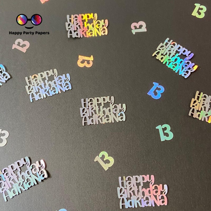 Confetti - Etsy