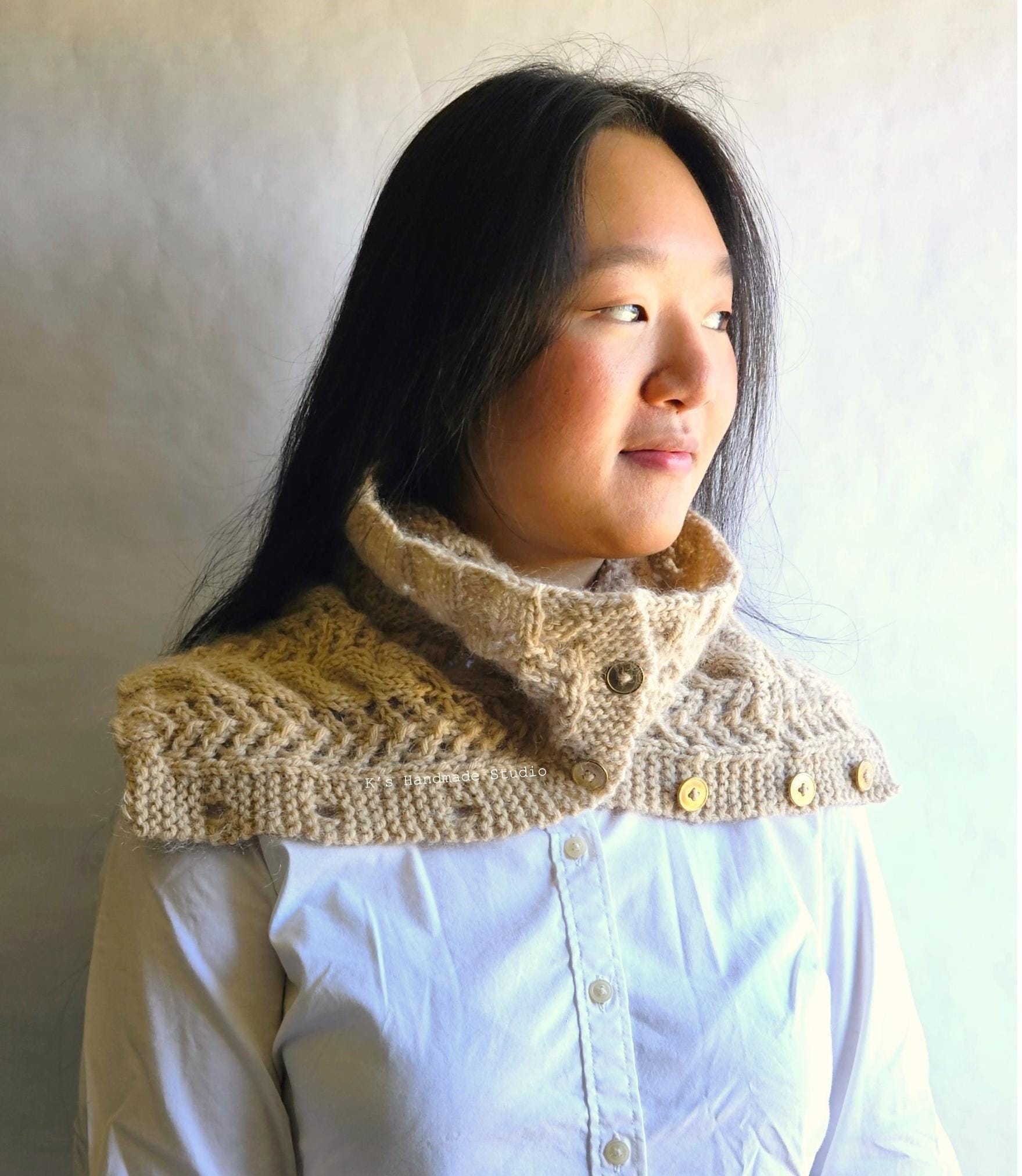 Intwined Vines Cowl, PDF Knit Pattern, Intermediate Level - Etsy