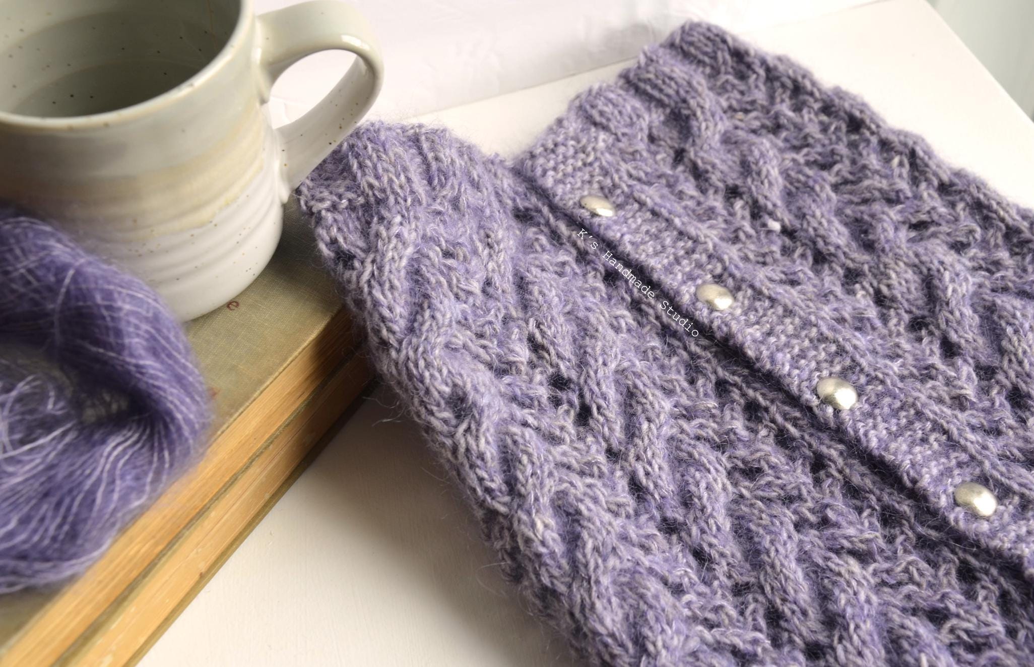 Intwined Vines Cowl, PDF Knit Pattern, Intermediate Level - Etsy