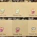 Pack of 6 Handmade Thank You Cards Owl Button Owl Thank You | Etsy