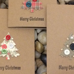 4 Pack Luxury Rustic Holiday Card Set Christmas Cards - Etsy