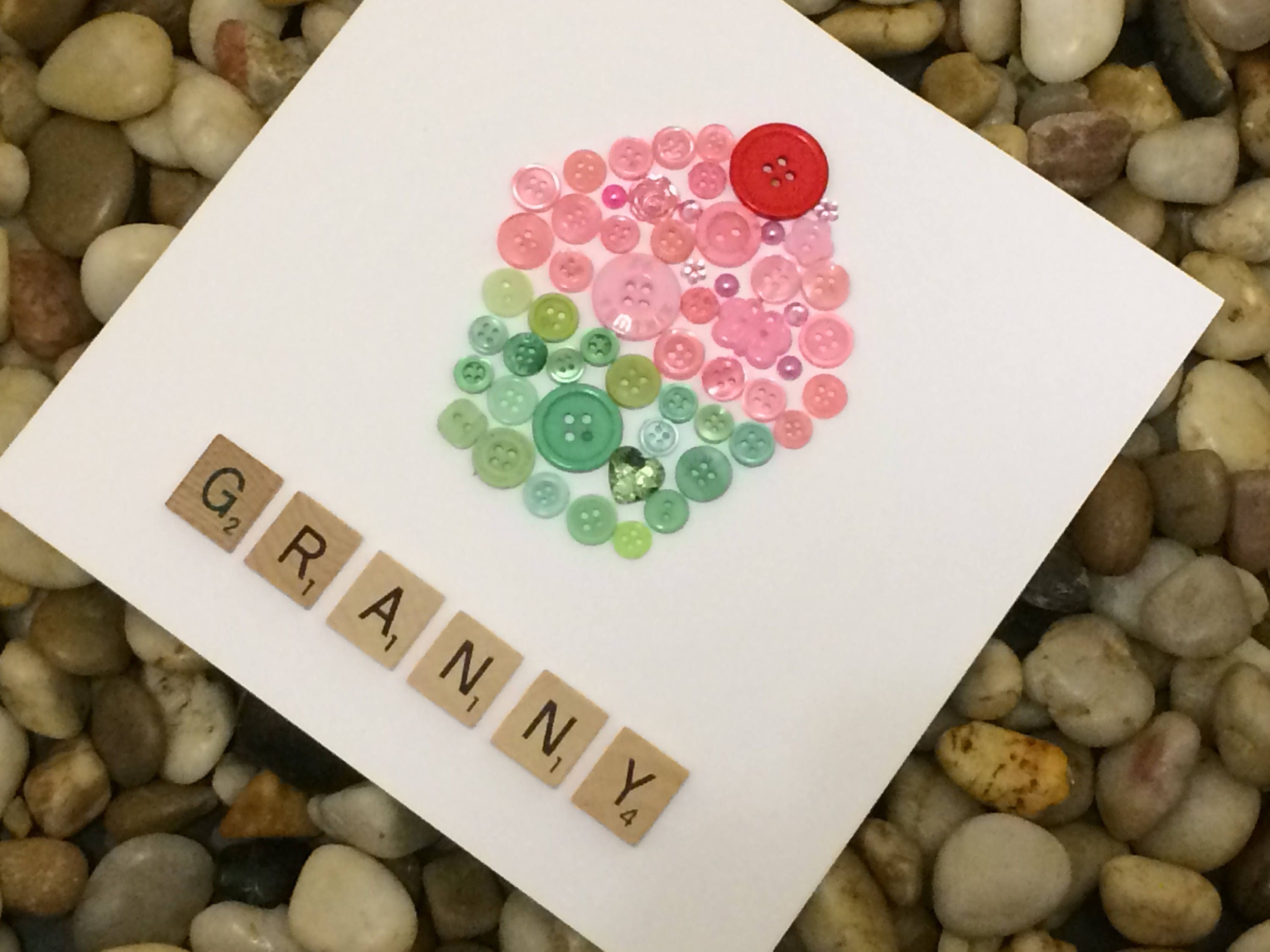 Happy Birthday Card for Gran. Handmade Birthday Card | Etsy