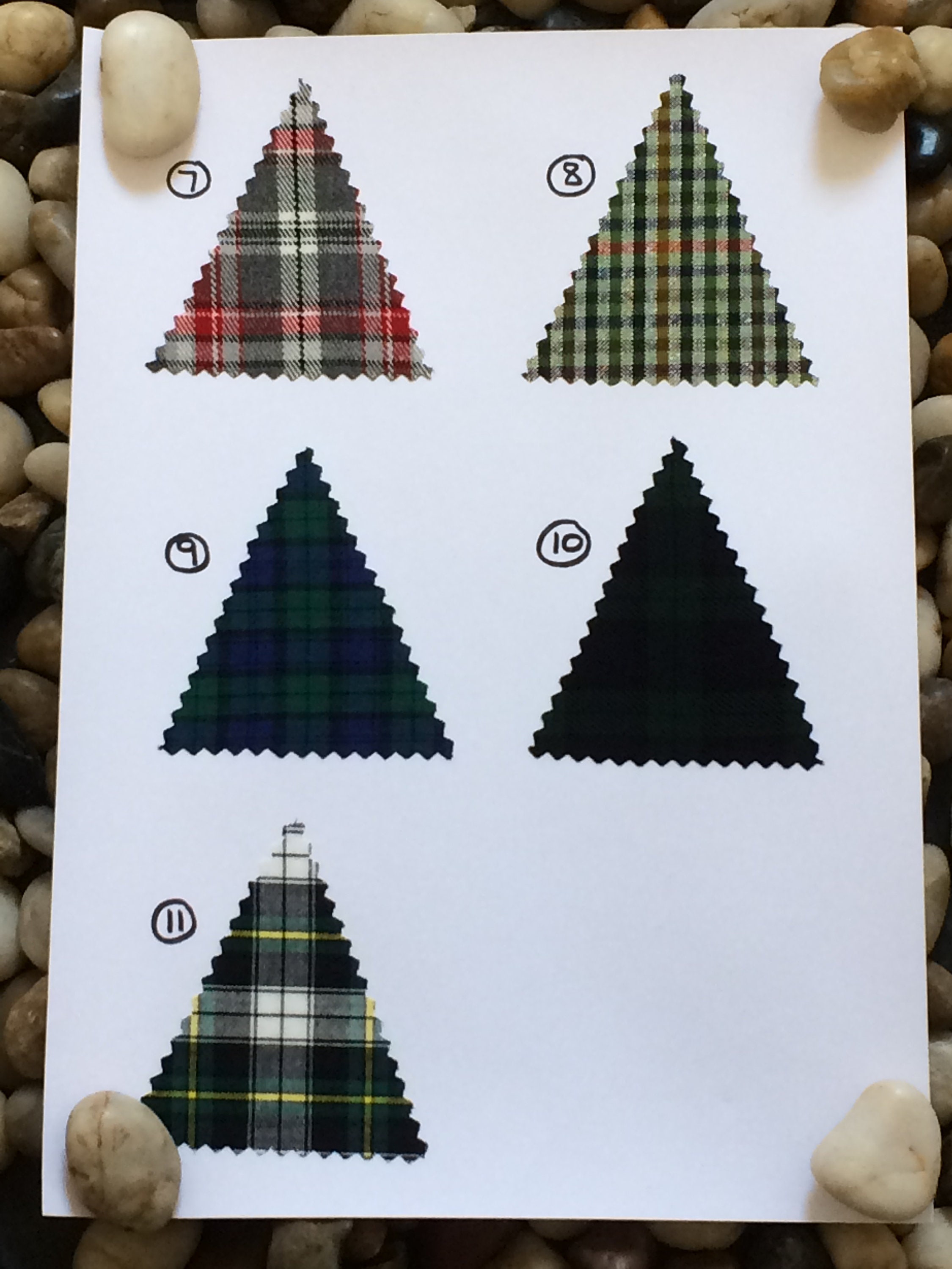 Personalised 'nadelik Lowen' Cornish Tartan Christmas - Etsy