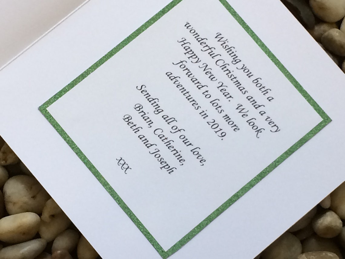 Personalised 'nadelik Lowen' Cornish Tartan Christmas - Etsy