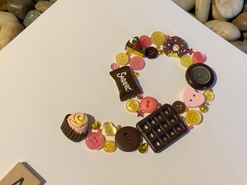 Handmade Personalised Chocolate Themed Birthday Card Any Age | Etsy UK