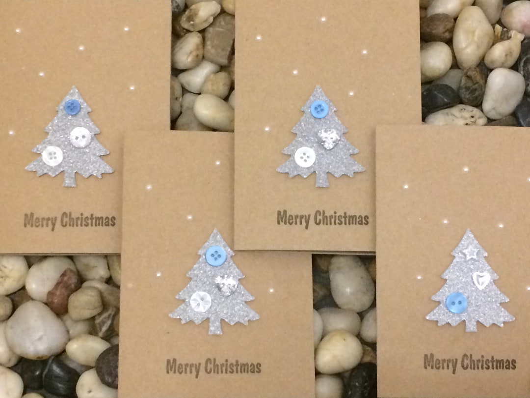 4 Pack Luxury Rustic Holiday Card Set, Christmas Cards, Christmas Cards ...