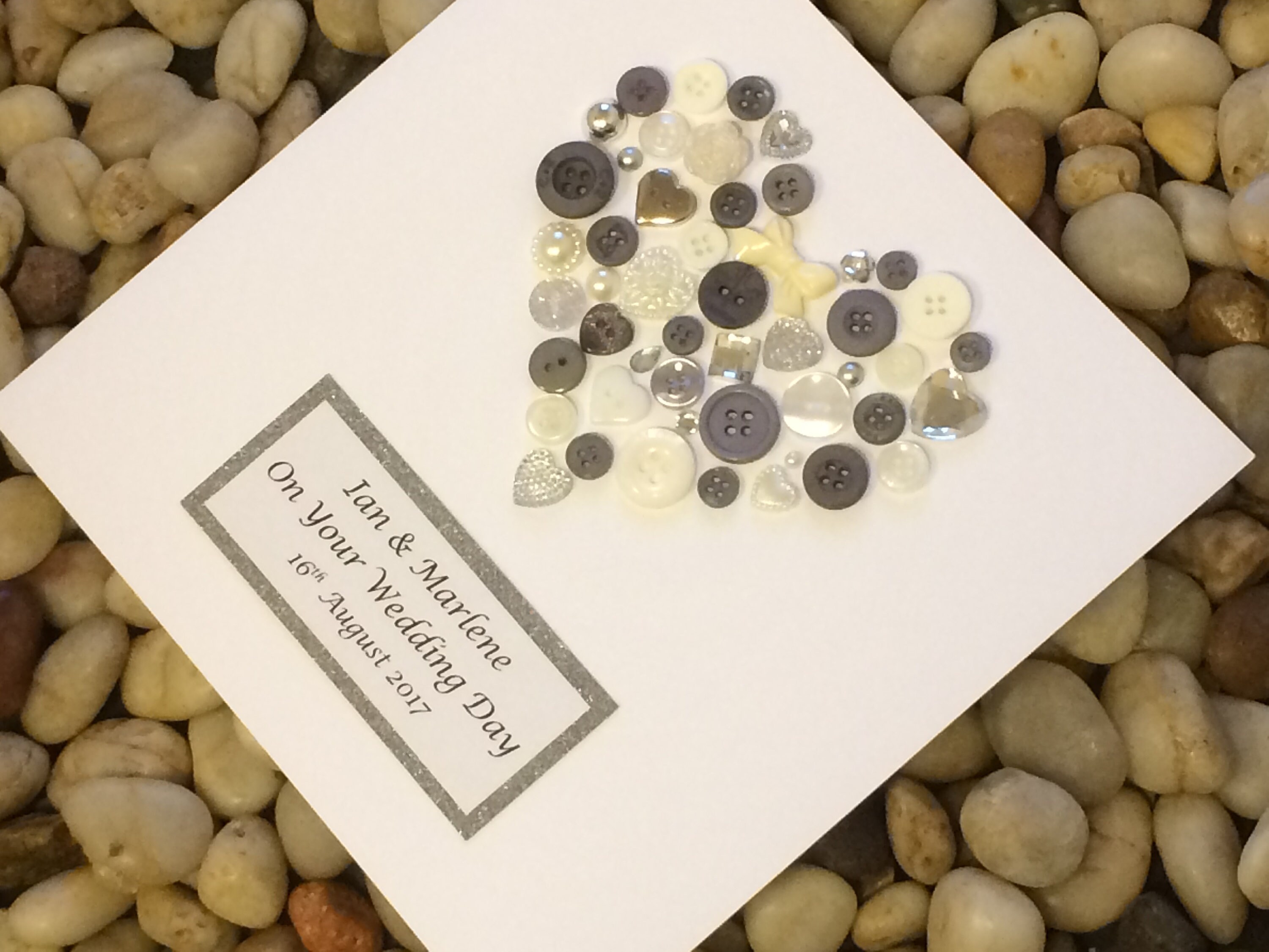 Personalized Wedding Card Handmade Wedding Card for Daughter | Etsy