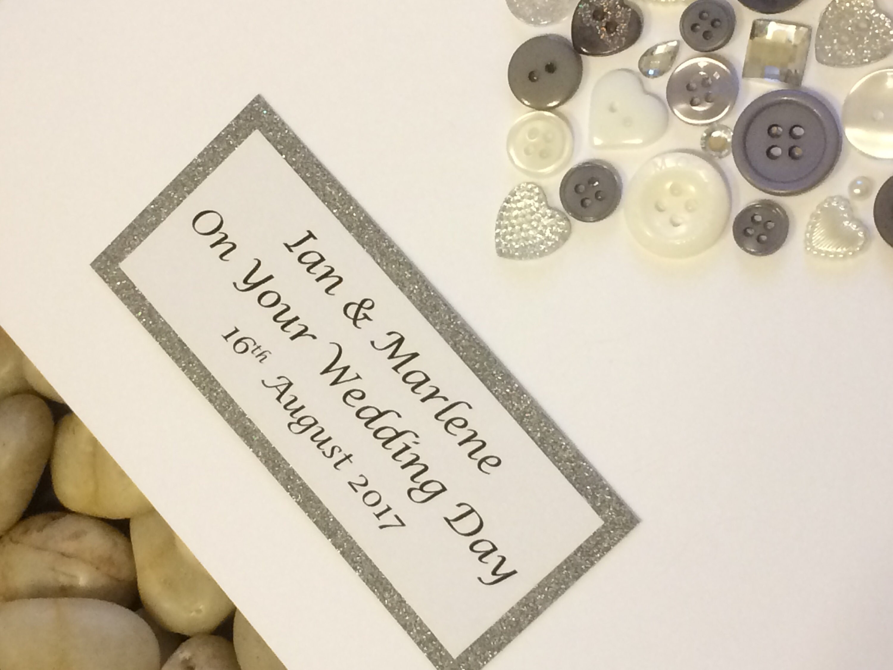 Personalized Wedding Card Handmade Wedding Card for Daughter | Etsy