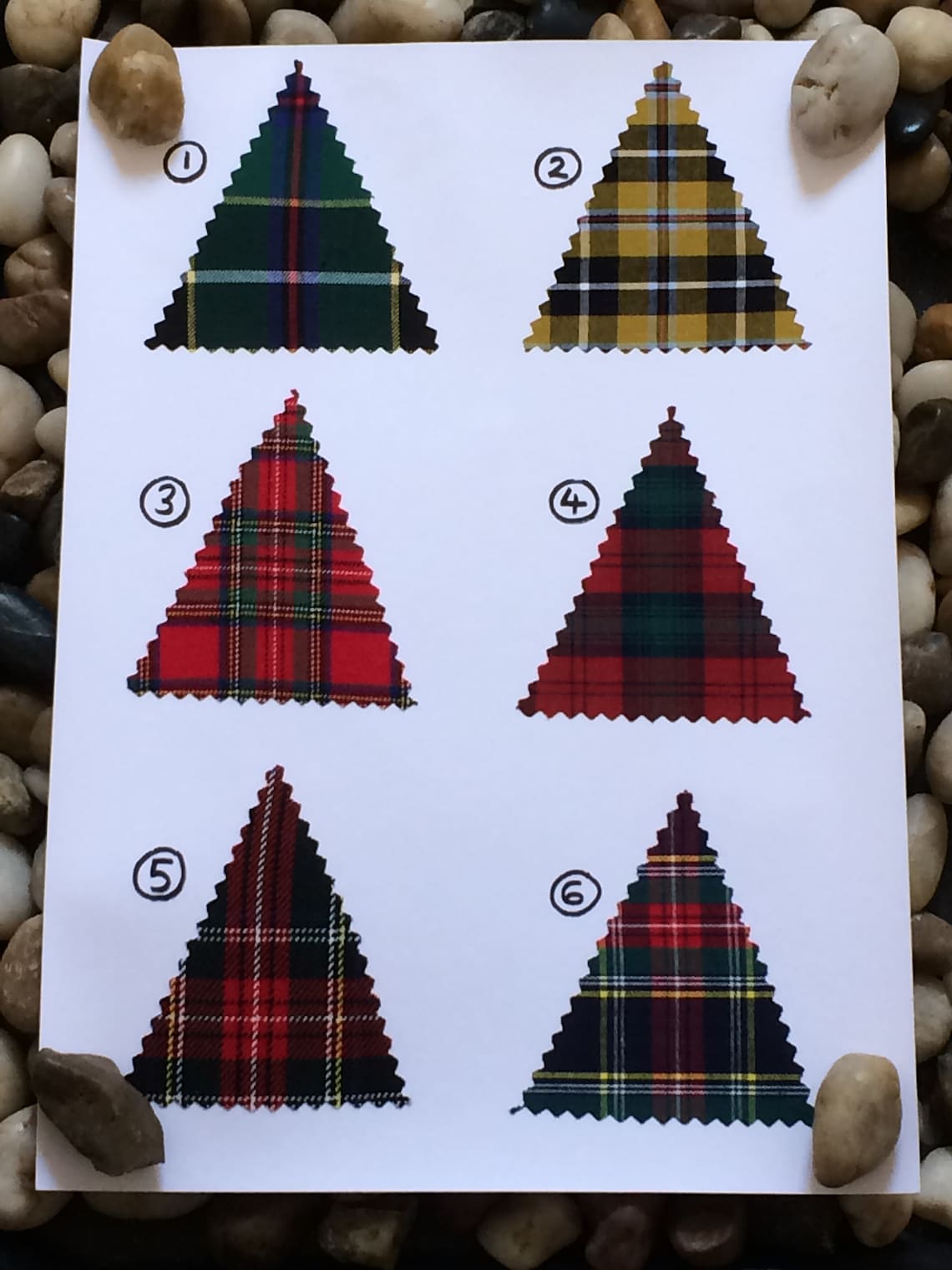 Personalised 'nadelik Lowen' Cornish Tartan Christmas - Etsy