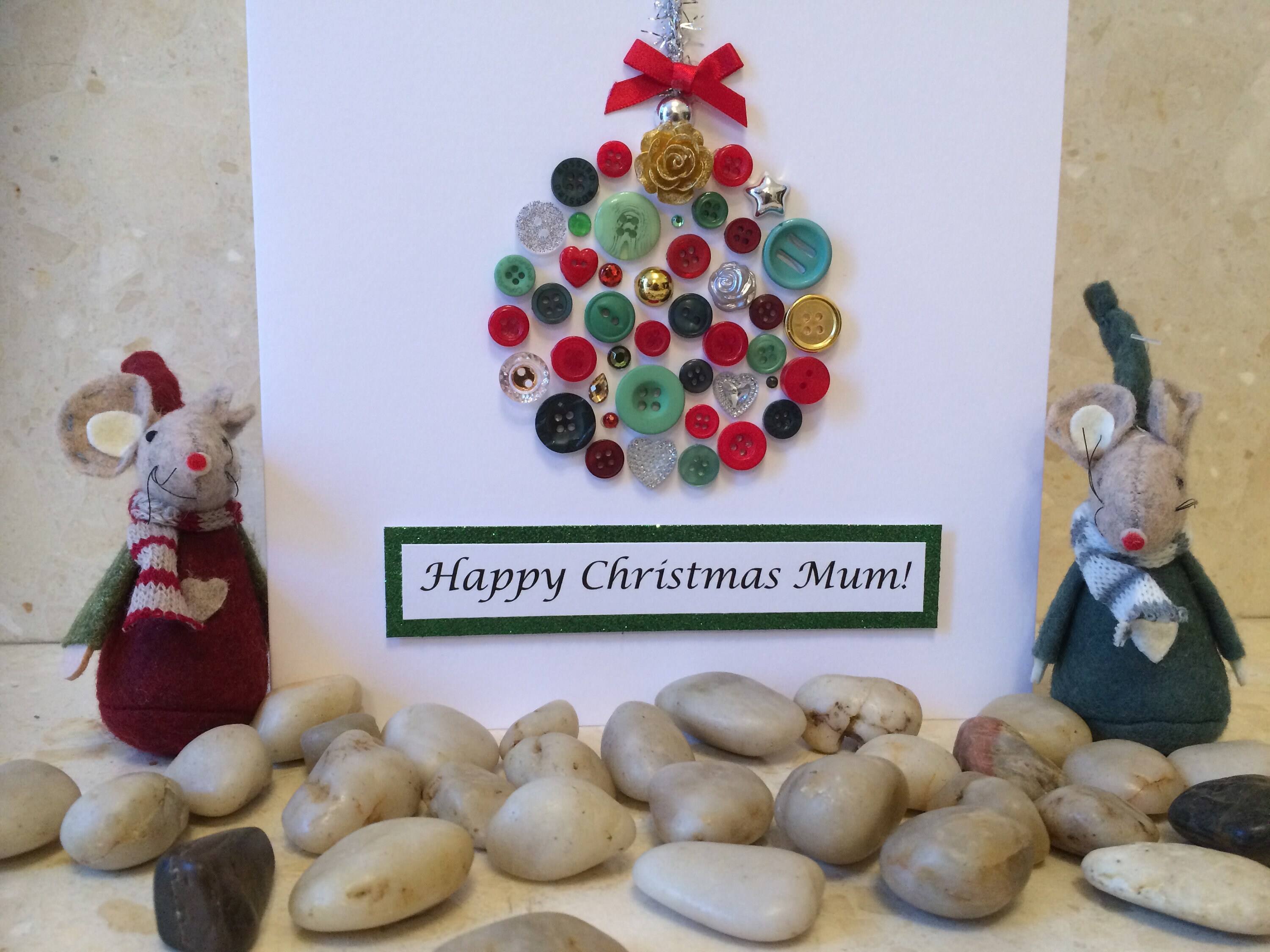 4 Pack Handmade Rustic Snowman Holiday Cards Button Snowman - Etsy