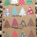 4 Pack Luxury Rustic Holiday Card Set Christmas Cards - Etsy