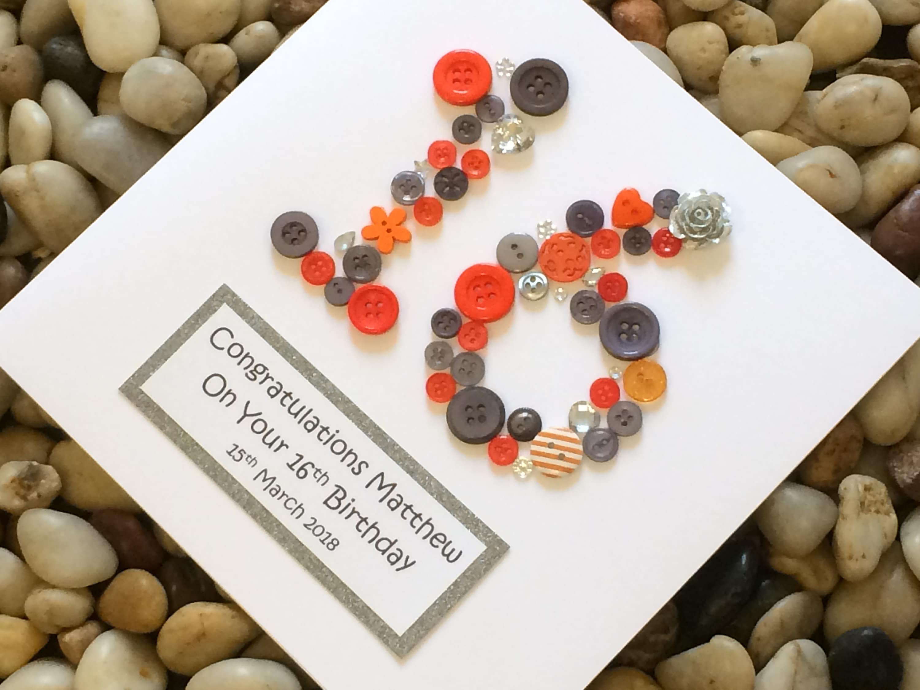 Handmade 60th Birthday Card Personalized 60th Birthday Card | Etsy UK