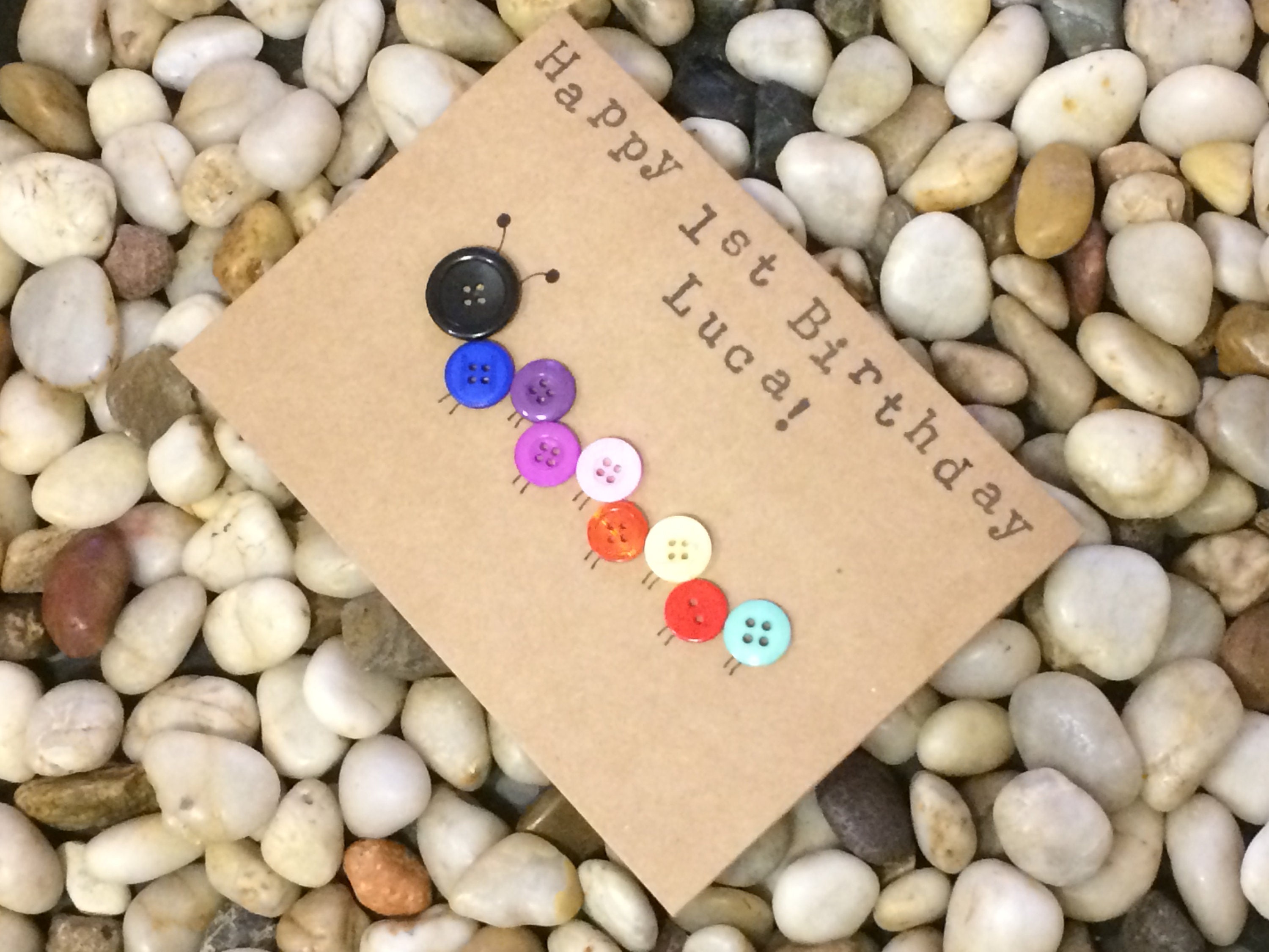 The Hungry Caterpillar Birthday Card Personalised Birthday | Etsy