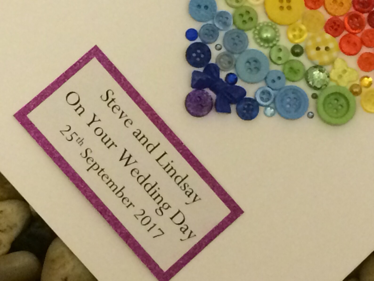 Handmade Wedding Day Card Personalised Card Newlywed Couple - Etsy