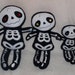 Skeleton Monsters Skeleton Soft Toy Cuddly Skeleton - Etsy