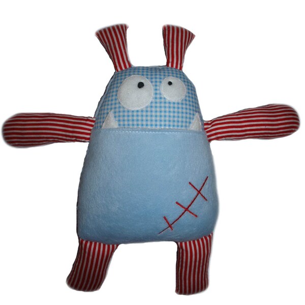 Stuffed Monster - Etsy