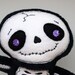 Skeleton Monsters Skeleton Soft Toy Cuddly Skeleton - Etsy