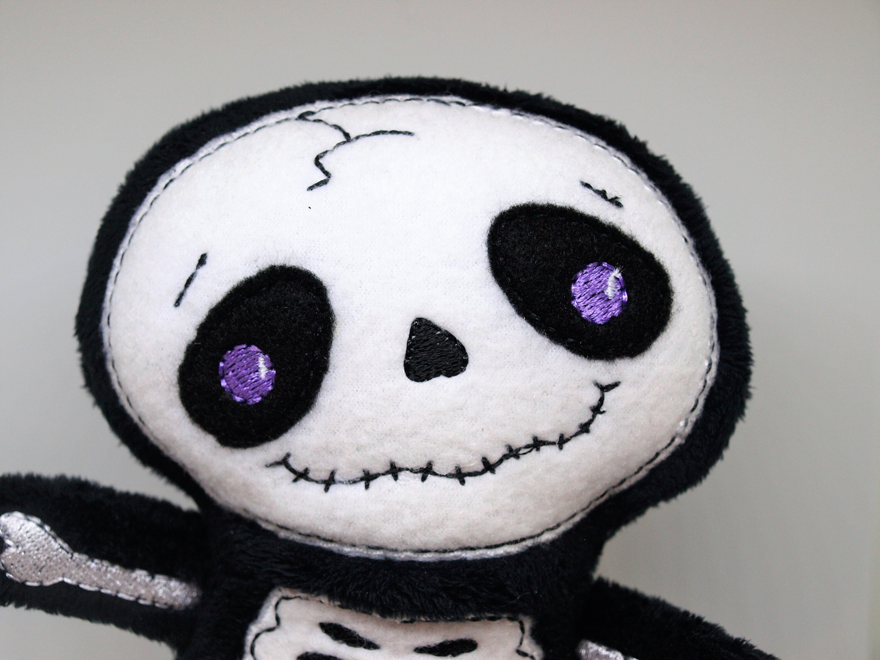 Skeleton Monsters Skeleton Soft Toy Cuddly Skeleton - Etsy