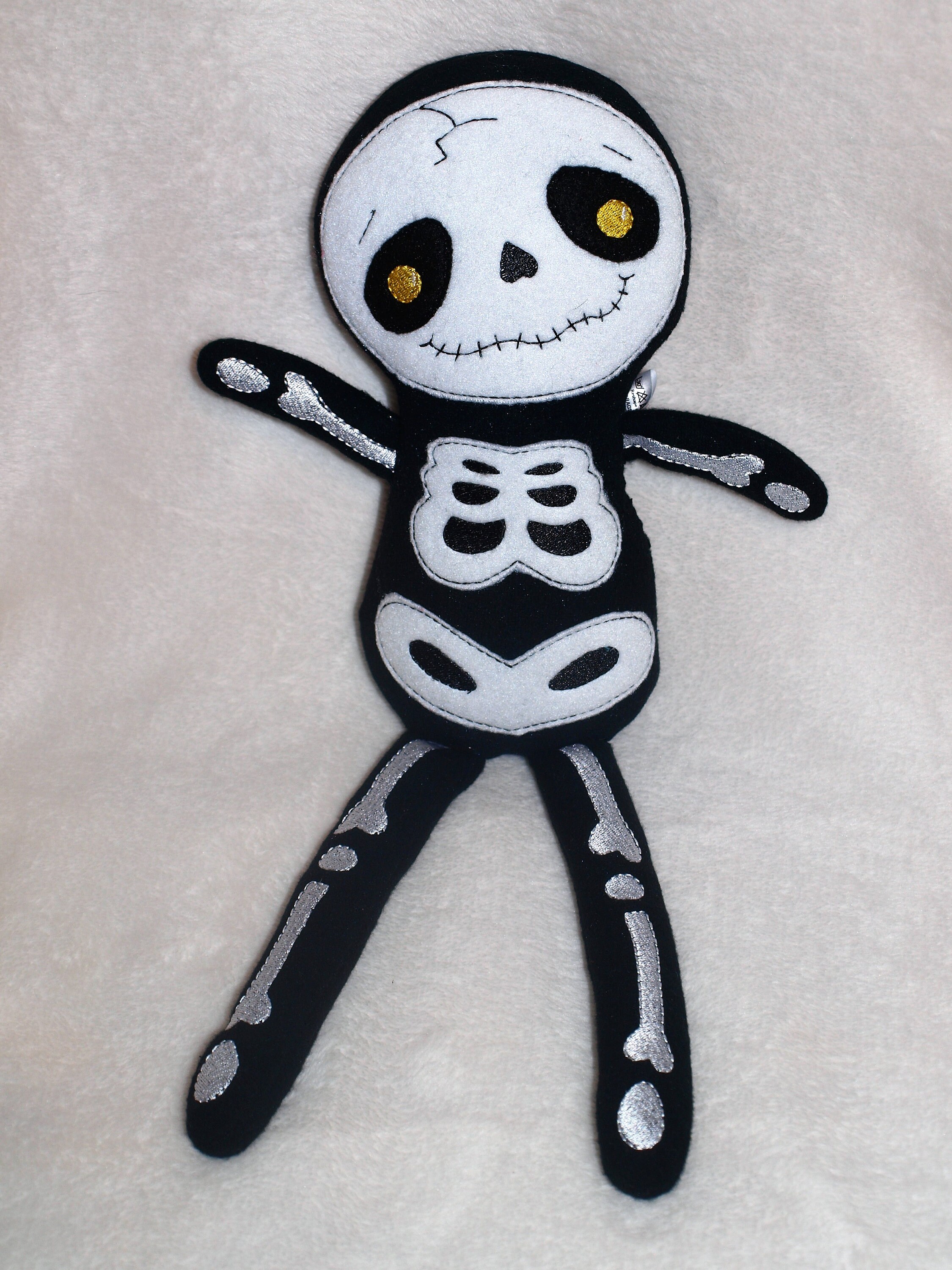 Skeleton Monsters Skeleton Soft Toy Cuddly Skeleton - Etsy