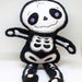 Skeleton Monsters Skeleton Soft Toy Cuddly Skeleton - Etsy