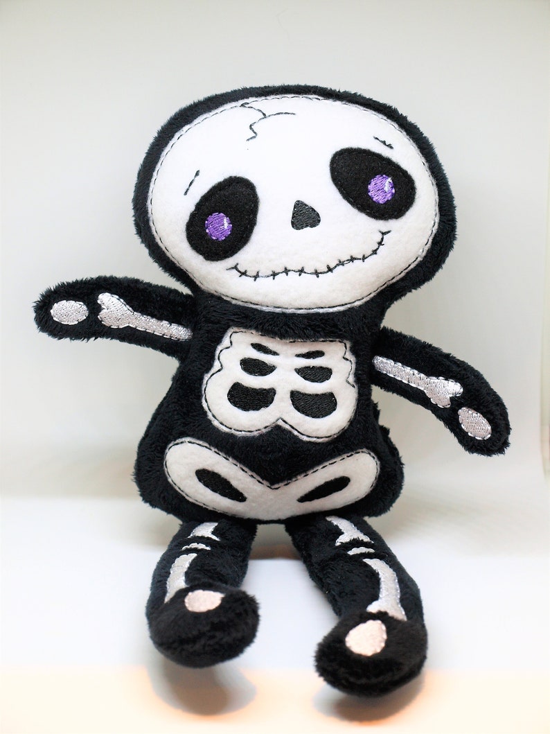 Skeleton Monsters Skeleton Soft Toy Cuddly Skeleton - Etsy