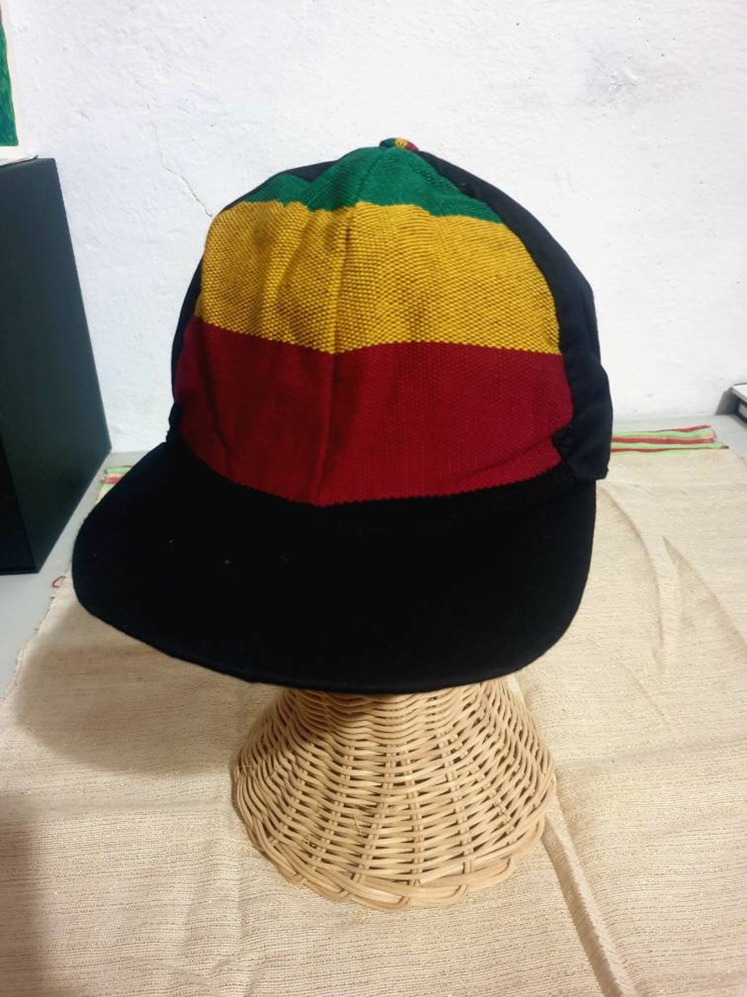 Rastafari Reggae Ethiopian Colours Baseball Cap - Etsy UK