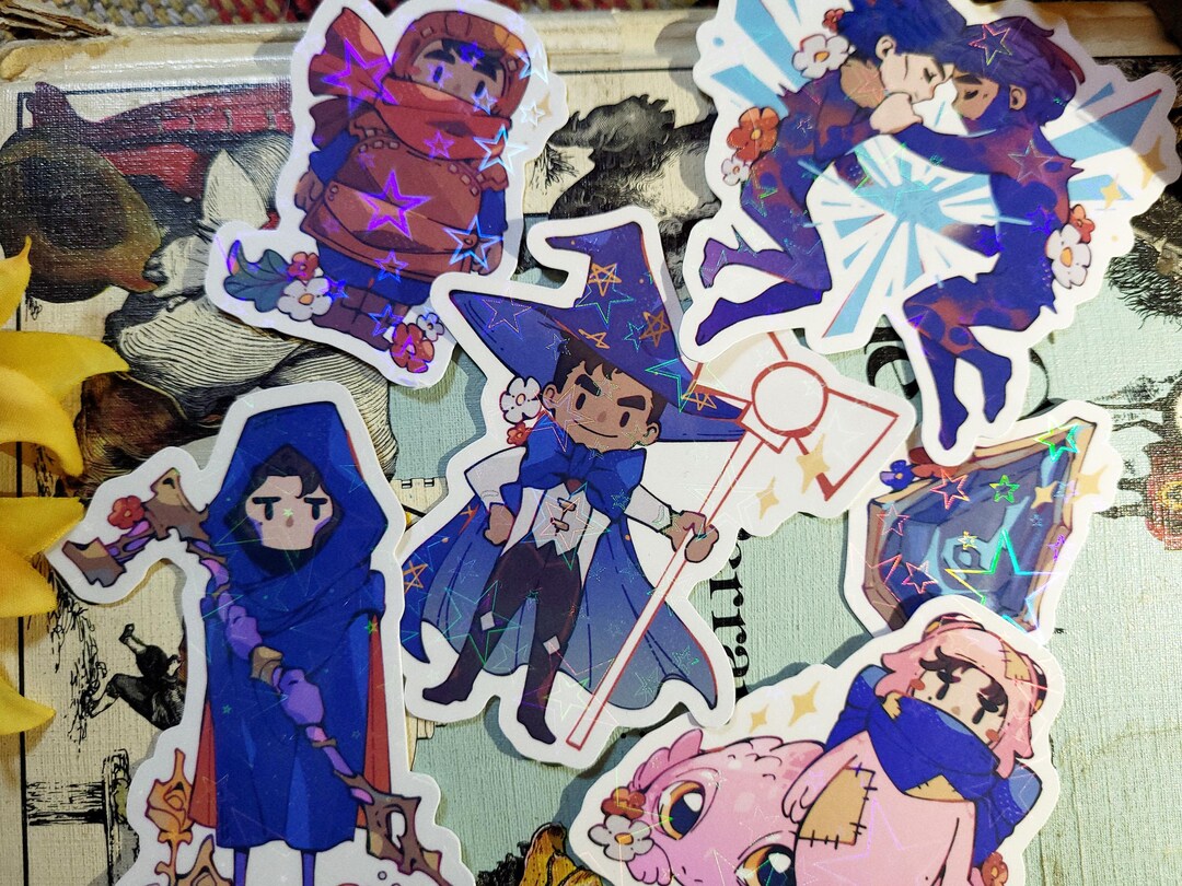 MORE Jayce & Viktor Glitter Stickers - Etsy