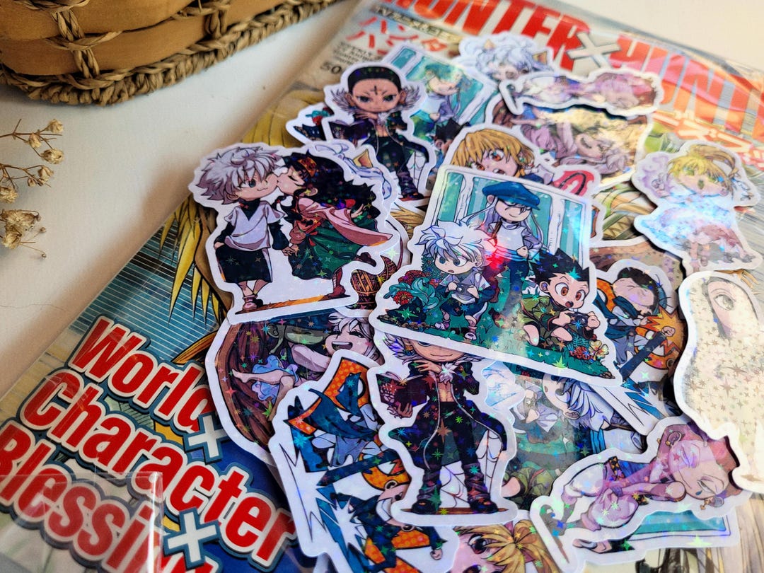 H×H Holo Stickers - Etsy