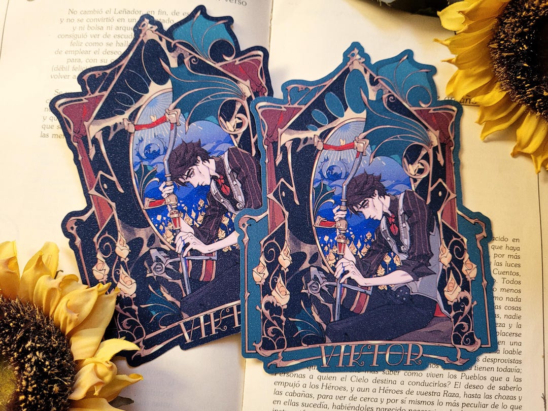 Viktor Holo/glitter Sticker - Etsy