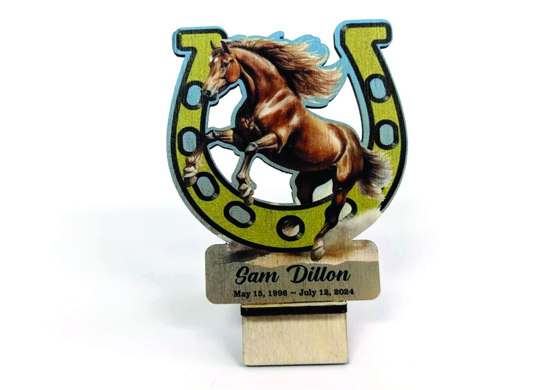 IN LOVING MEMORY Wood Personalized Table Decoration, Centerpiece ...