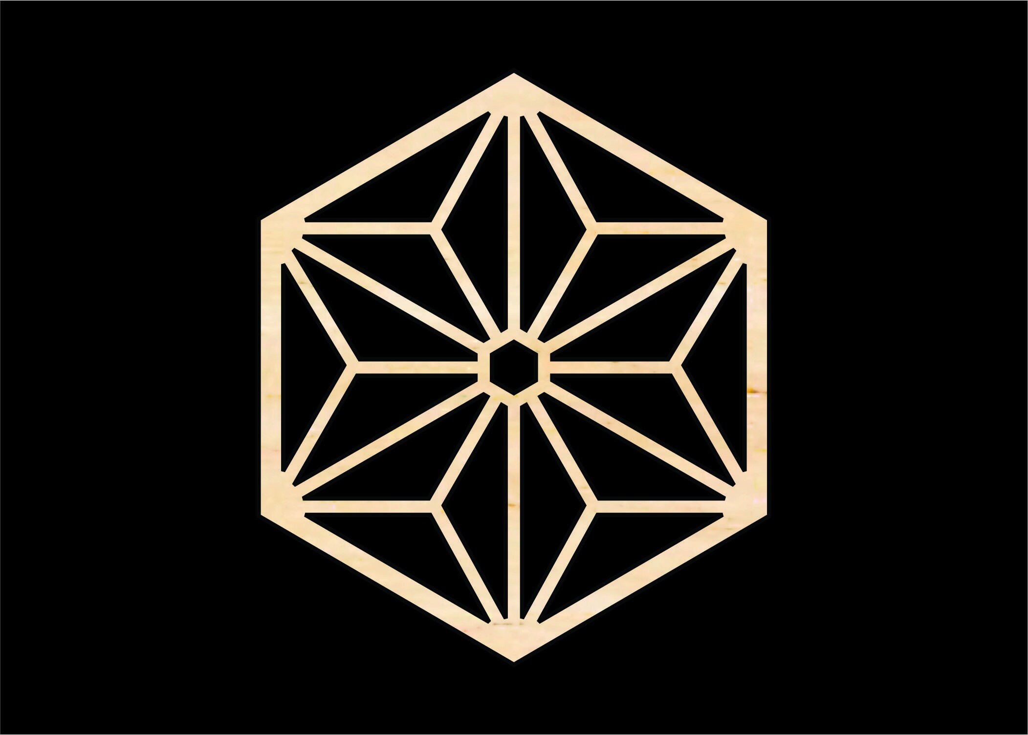 Gs046 Sacred Geometry wood laser cut | Etsy