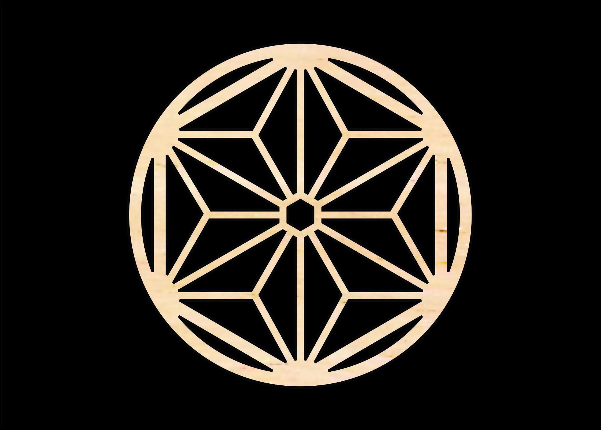 Gs047 Sacred Geometry Wood Laser Cut | Etsy