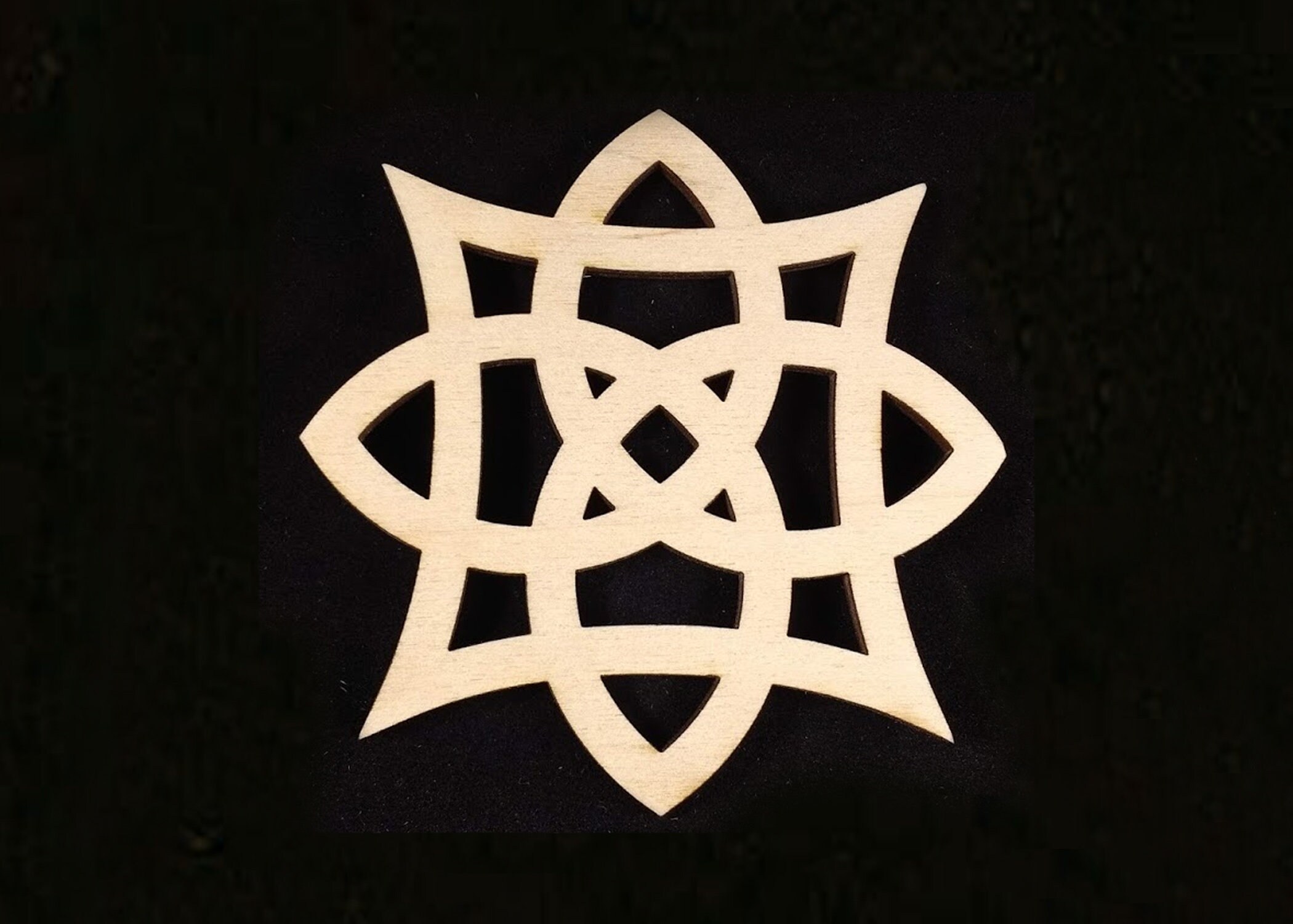 Gs014 Celtic Knot Laser Cut Wood - Etsy