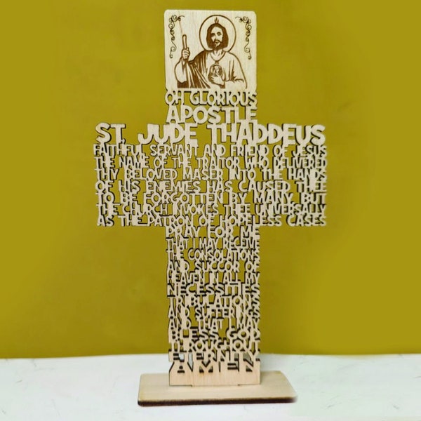 St Jude Cross - Etsy