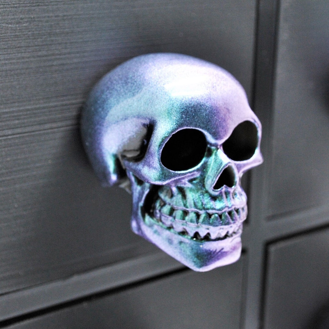 Skull Door Knobs, Gothic Door Knobs, Skull Drawer Pulls, Gothic Decor, Gothic Skull Gifts - Etsy