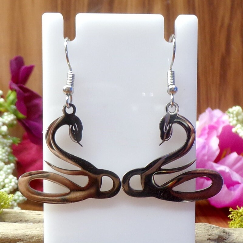 Lilith Snake Earrings - Etsy