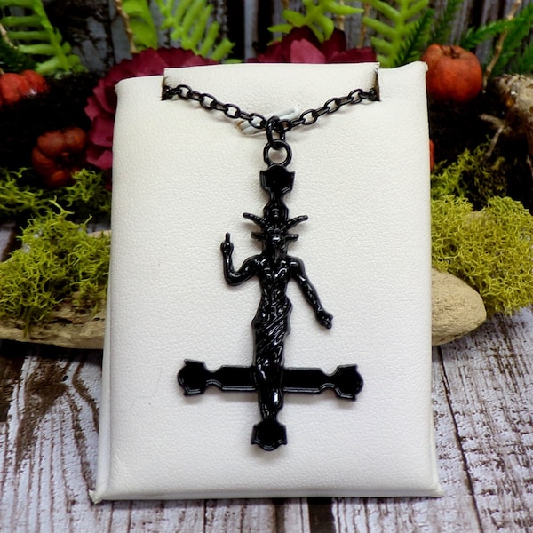 Rosary Upside Down Cross - Etsy