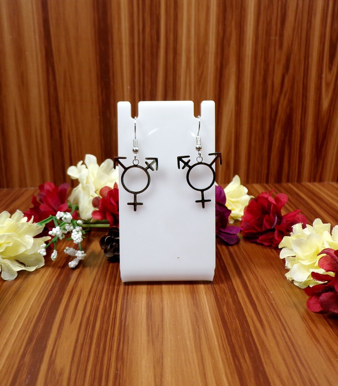 Transgender Symbol Earrings, Pride Earrings, LGBTQIA+, Pride Jewelry ...