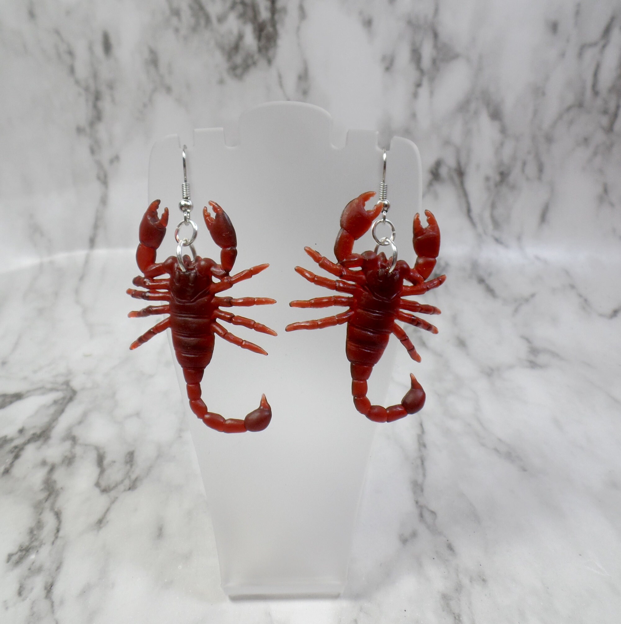 Scorpion Earrings Insect Earrings Bug Jewelry Halloween | Etsy